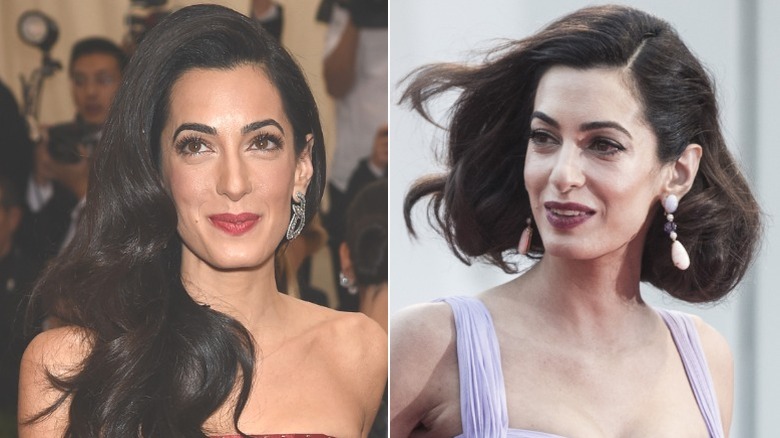 Amal Clooney's gorgeous hair transformation