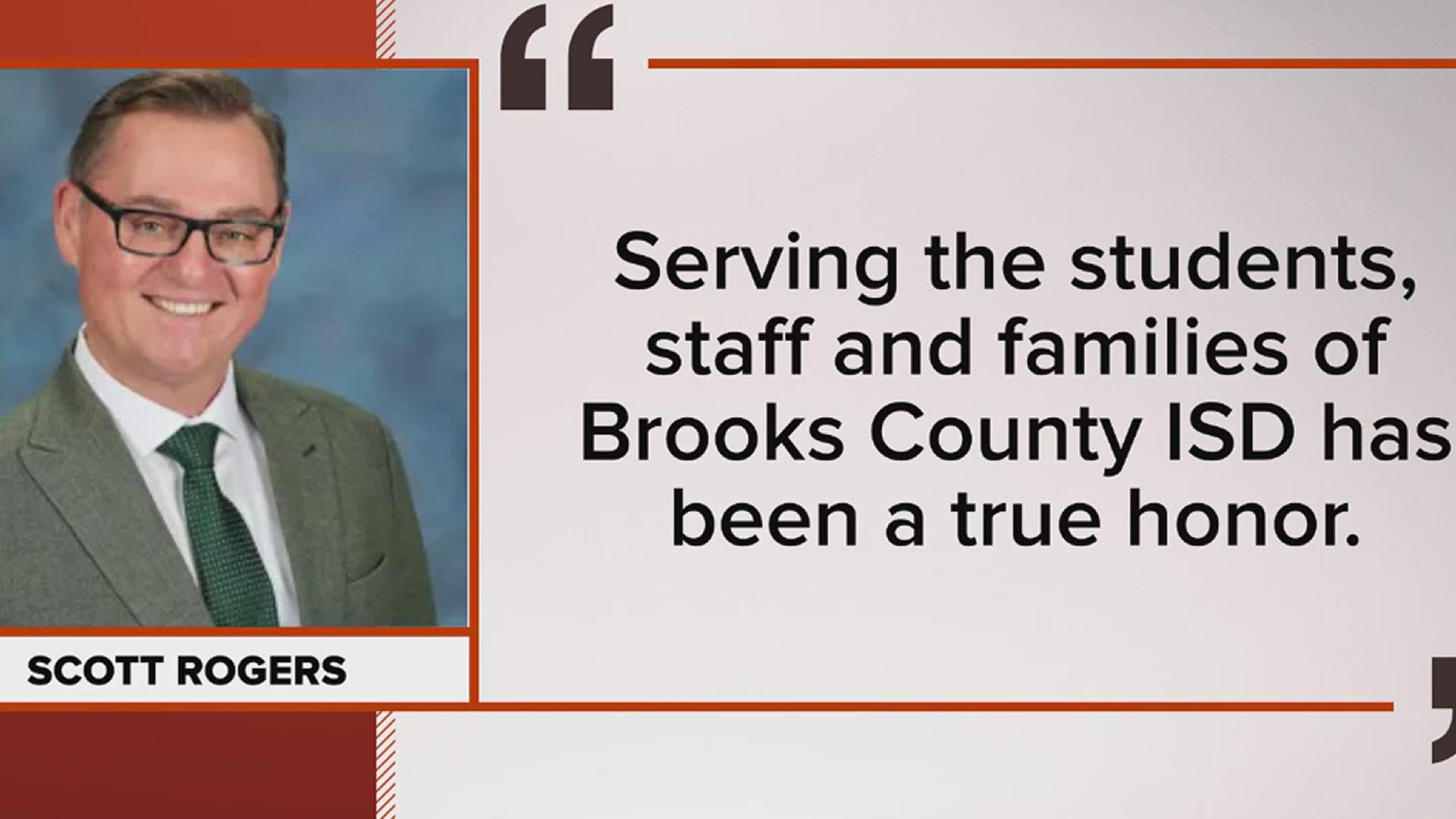 Brooks ISD superintendent resigns