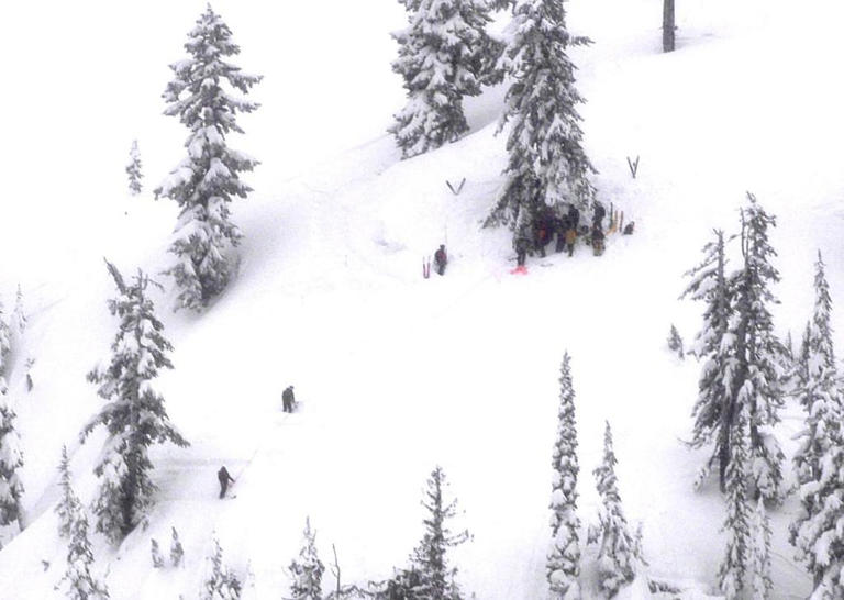 First on the lift, Mt. Baker Ski Patrol clears the way for safety on ...