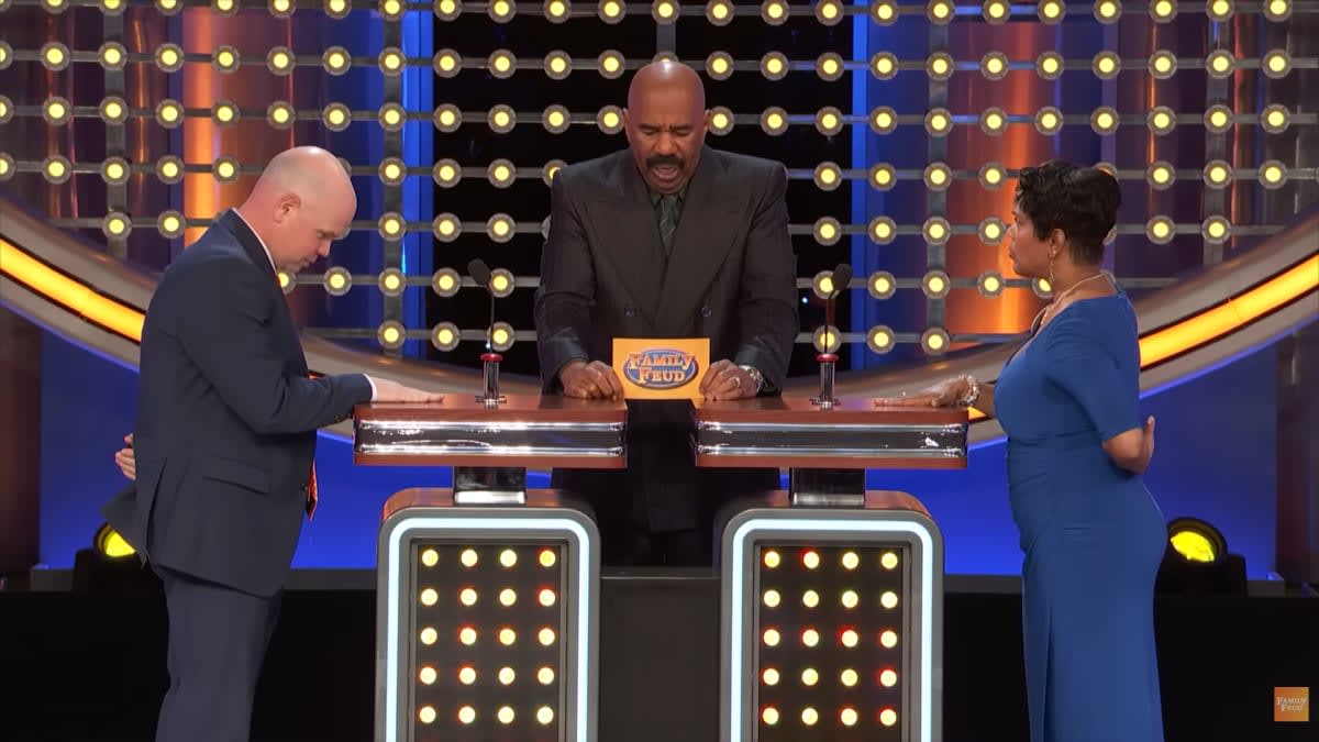 'Family Feud' host Steve Harvey disappointed as impressive answer doesn ...