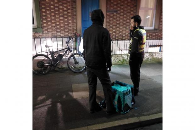 Police seize 'illegally modified' e-bike from delivery driver in Carlisle