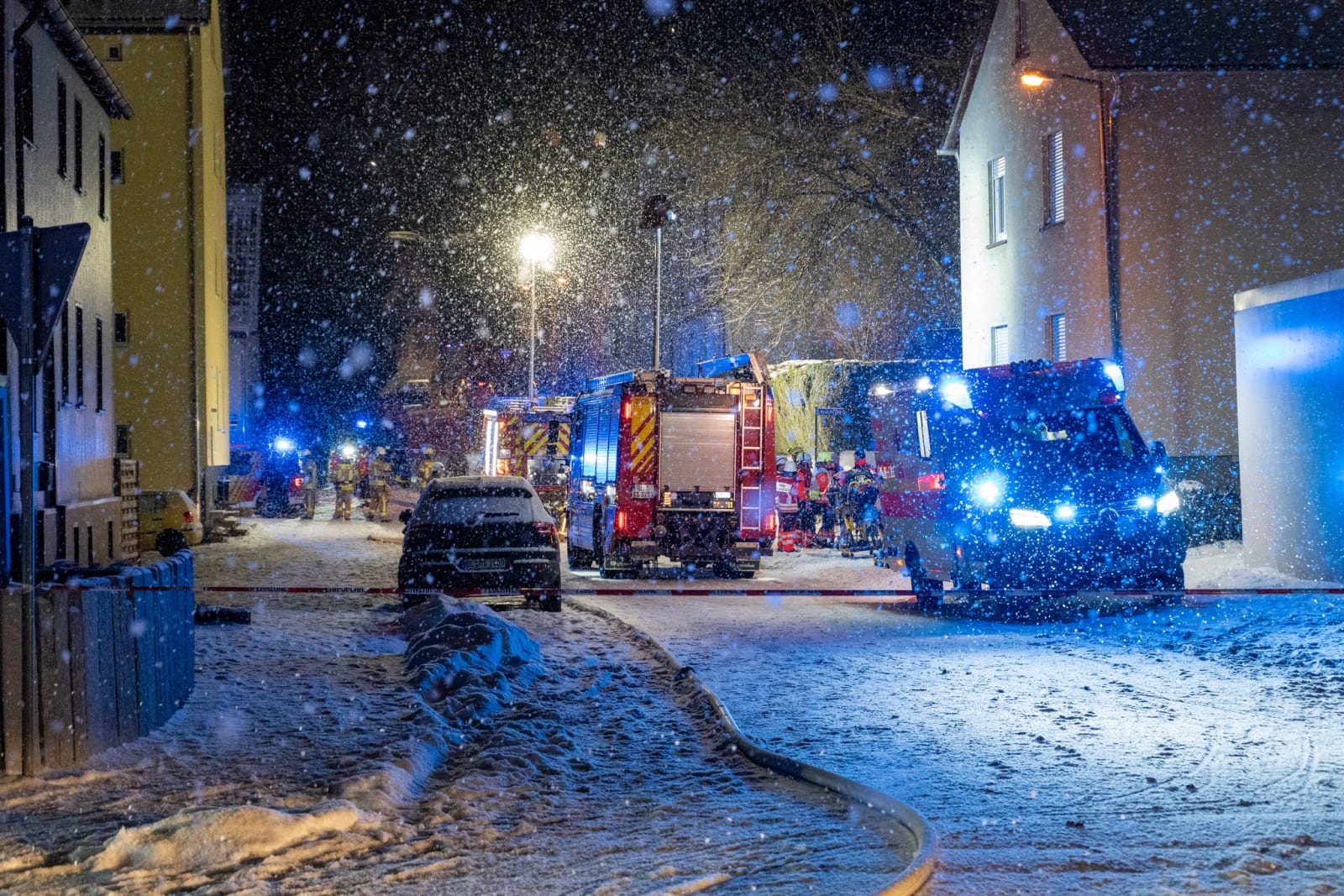 Family missing after gas explosion reduces home to rubble