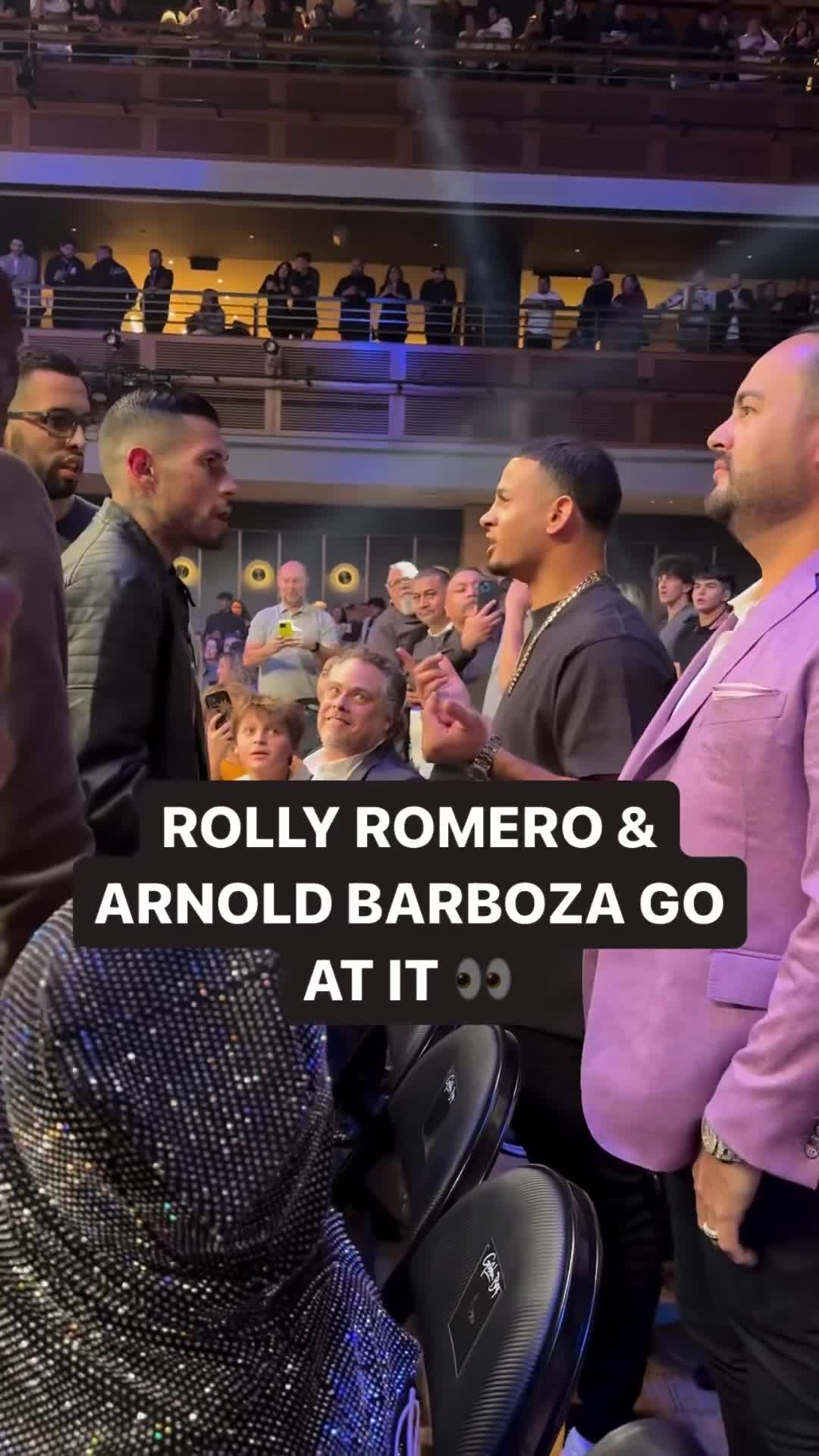 Rolliesss and Arnold Barboza Jr. go at it 👀👀