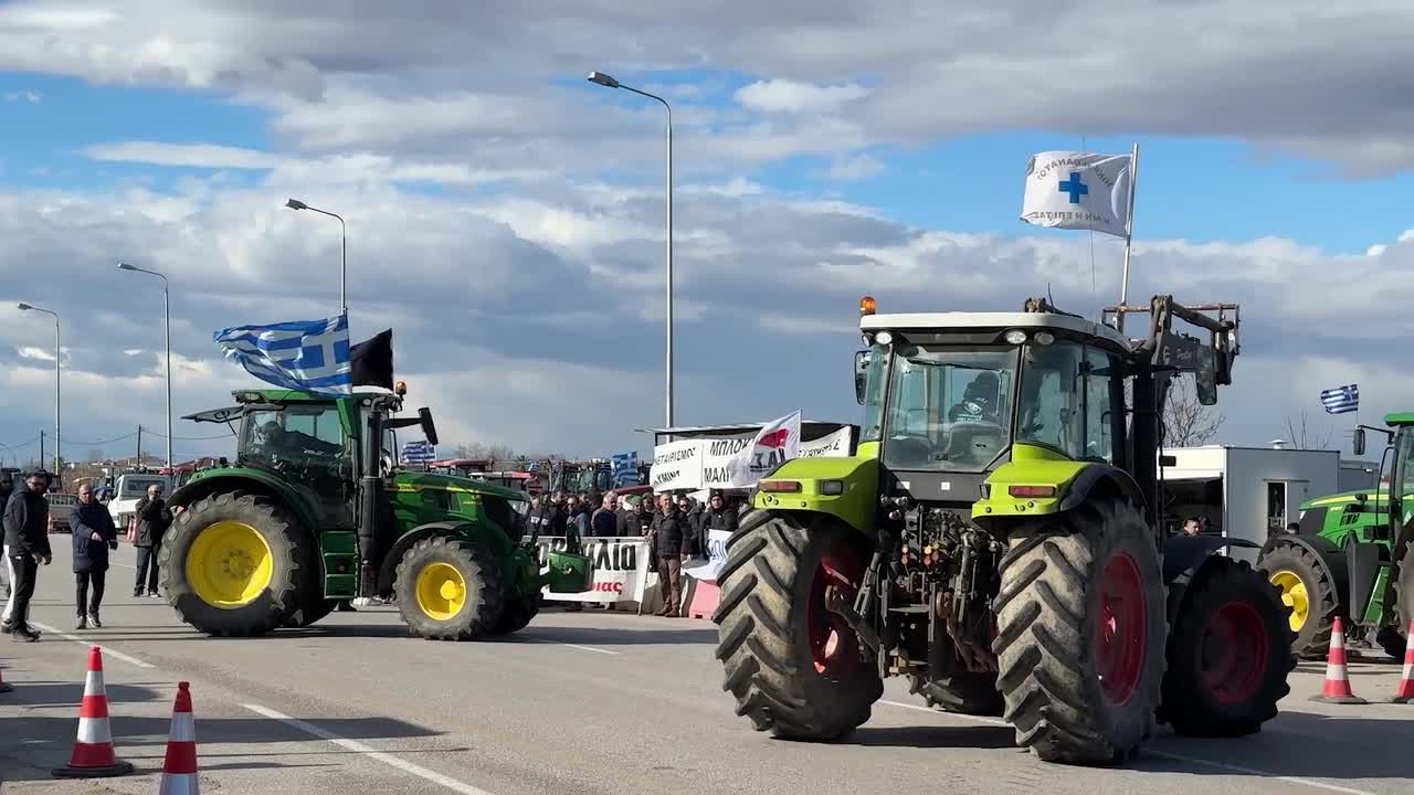 Farmers block highways across Greece as nationwide protests escalate ...