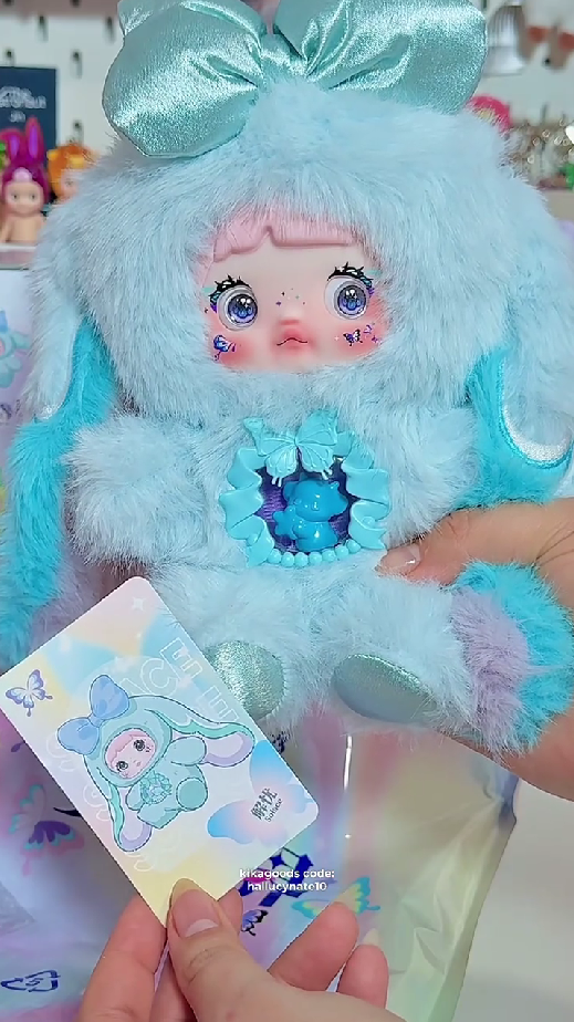 Blind box unboxing: Nommi fantasy world plush pendant