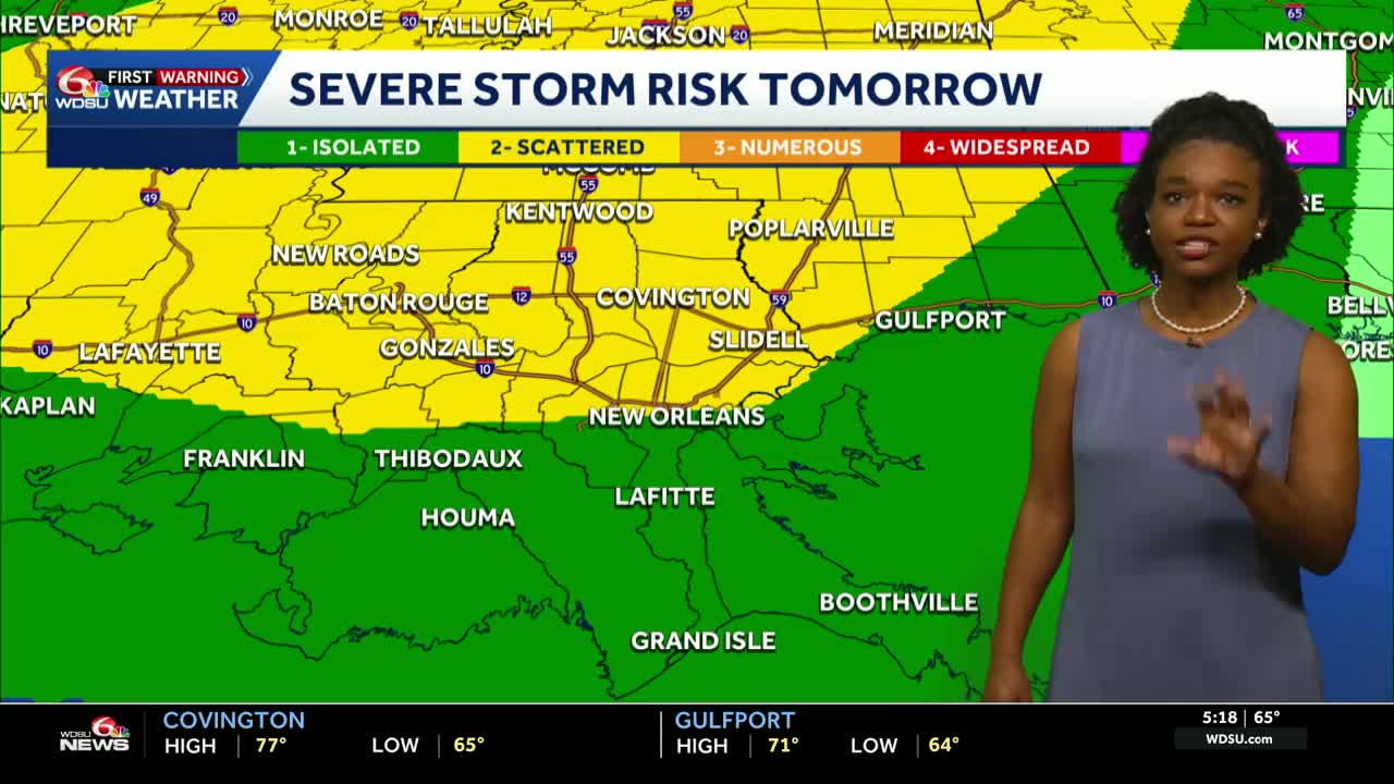 Patchy fog to start Thursday before severe weather Friday in your New ...