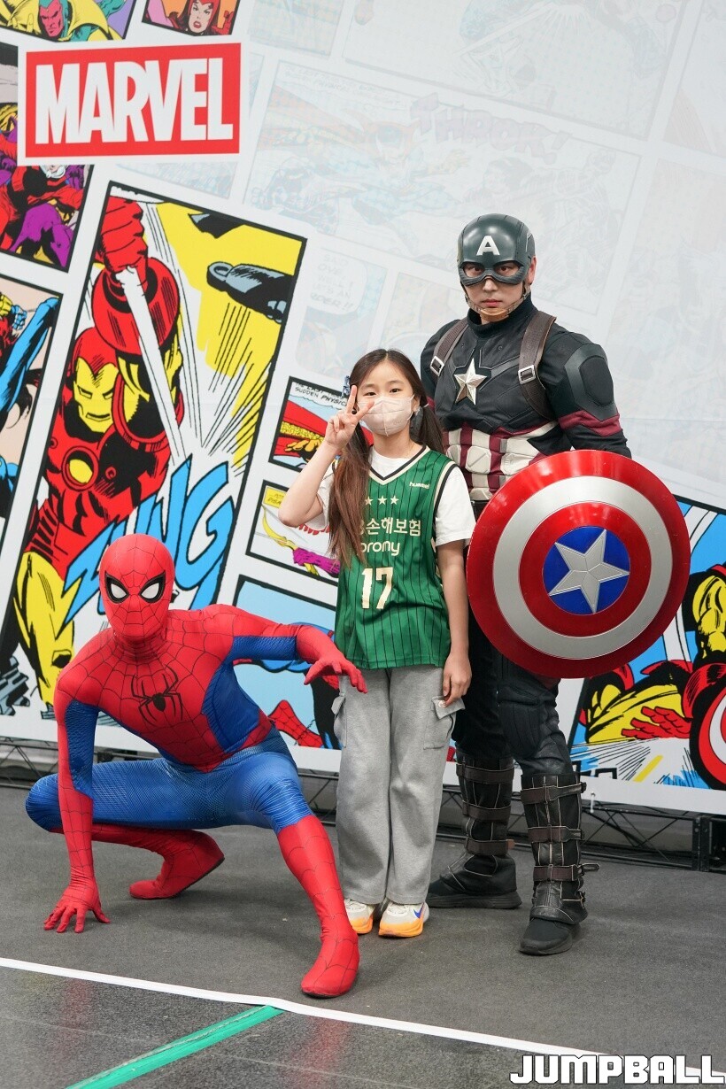 [KBL 마블 매치] 여기는 원주종합체육관 '어벤져스 어셈블'