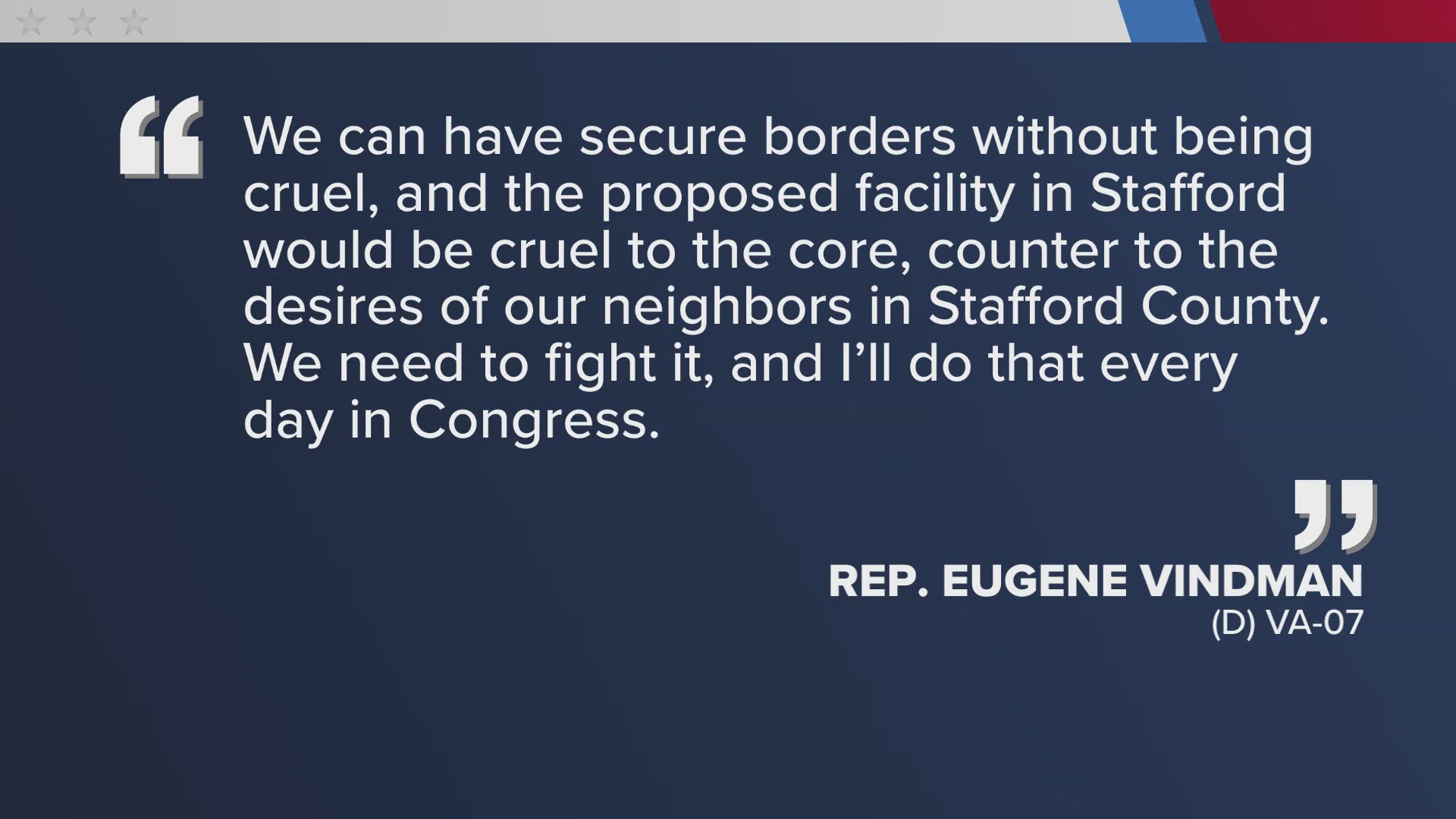 Virginia Congressman Eugene Vindman is fighting a proposal to bring a ...