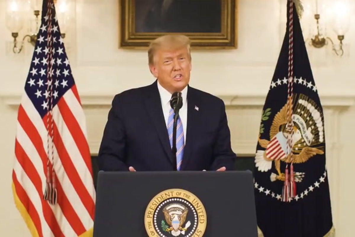 Trump condemns Jan 6 rioters in resurfaced video