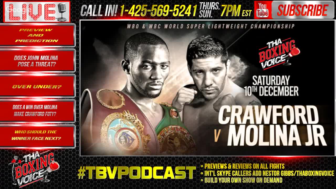 Call in: Terence Crawford vs. John Molina Jr., preview and predictions