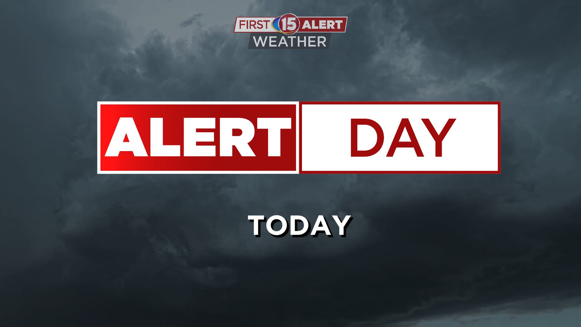 First alert day - Widespread rain this afternoon and evening