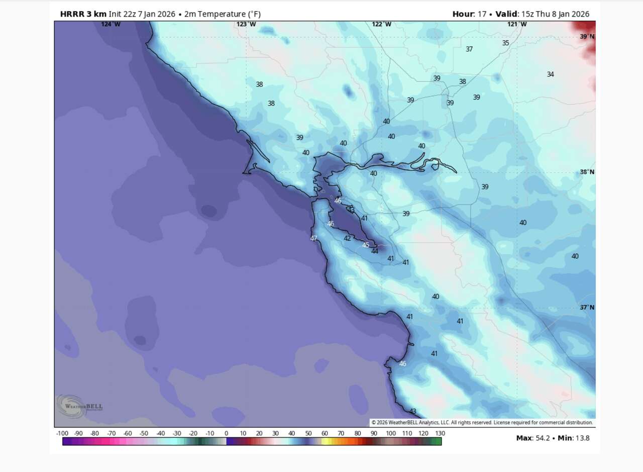 Don't be fooled by sunshine - the Bay Area's coldest mornings are ahead