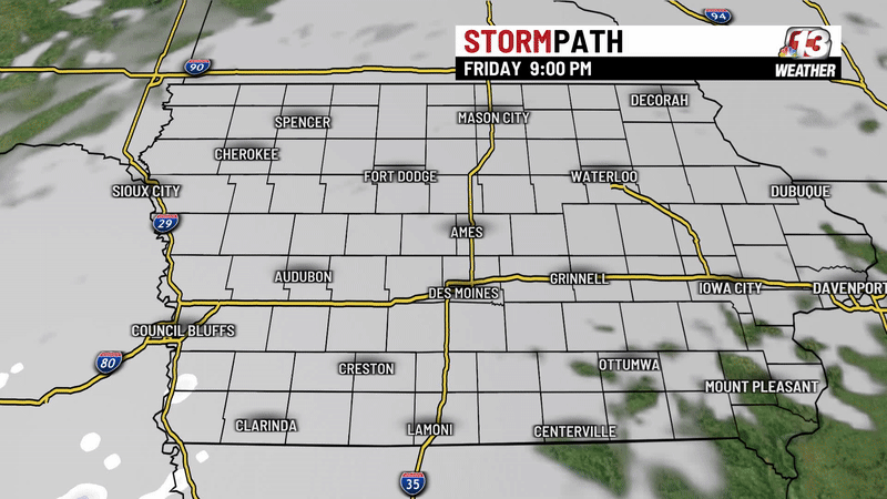 Spring-like storm to bring rain and snow to Iowa