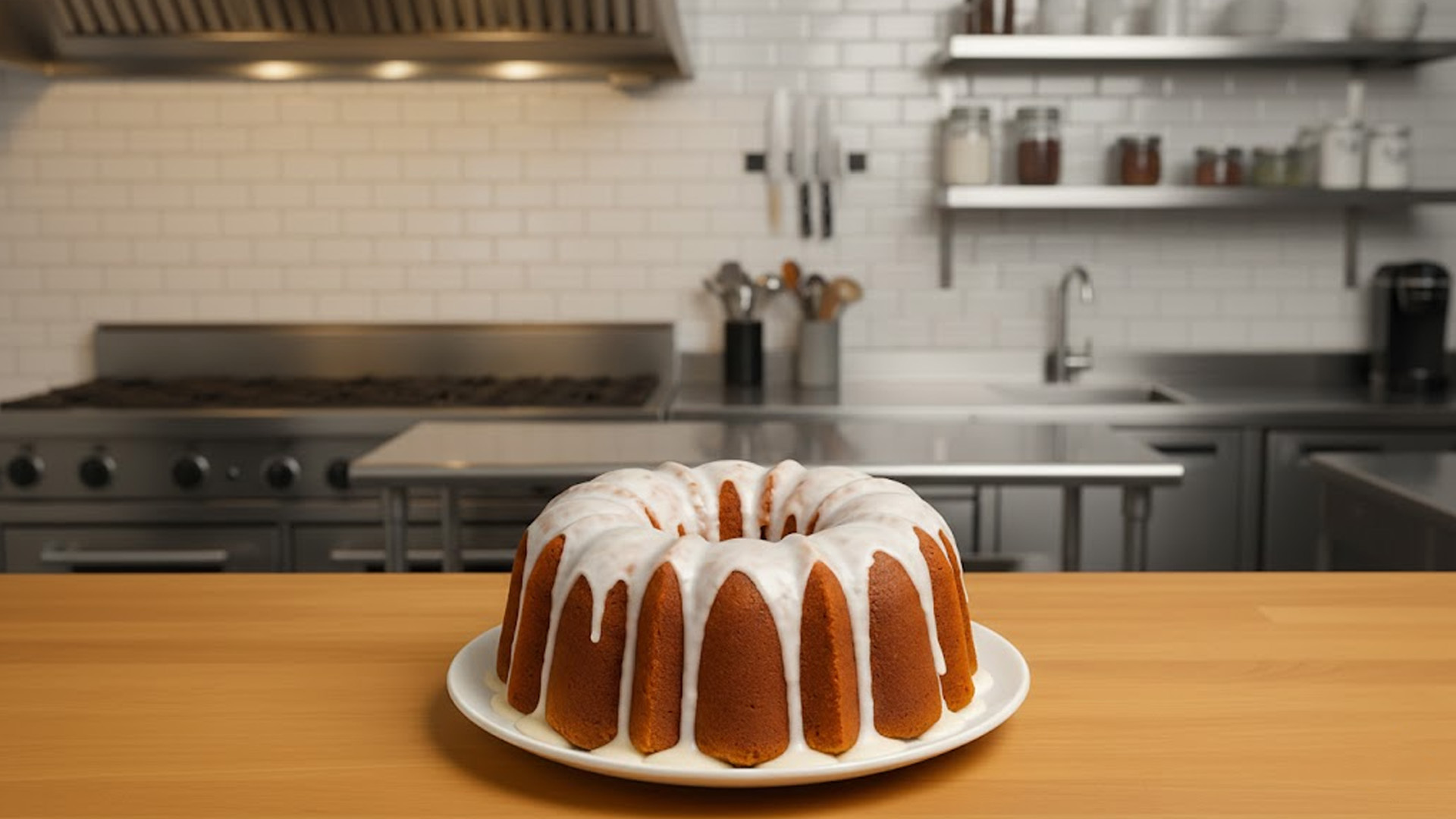 How to make vanilla glazed bundt cake