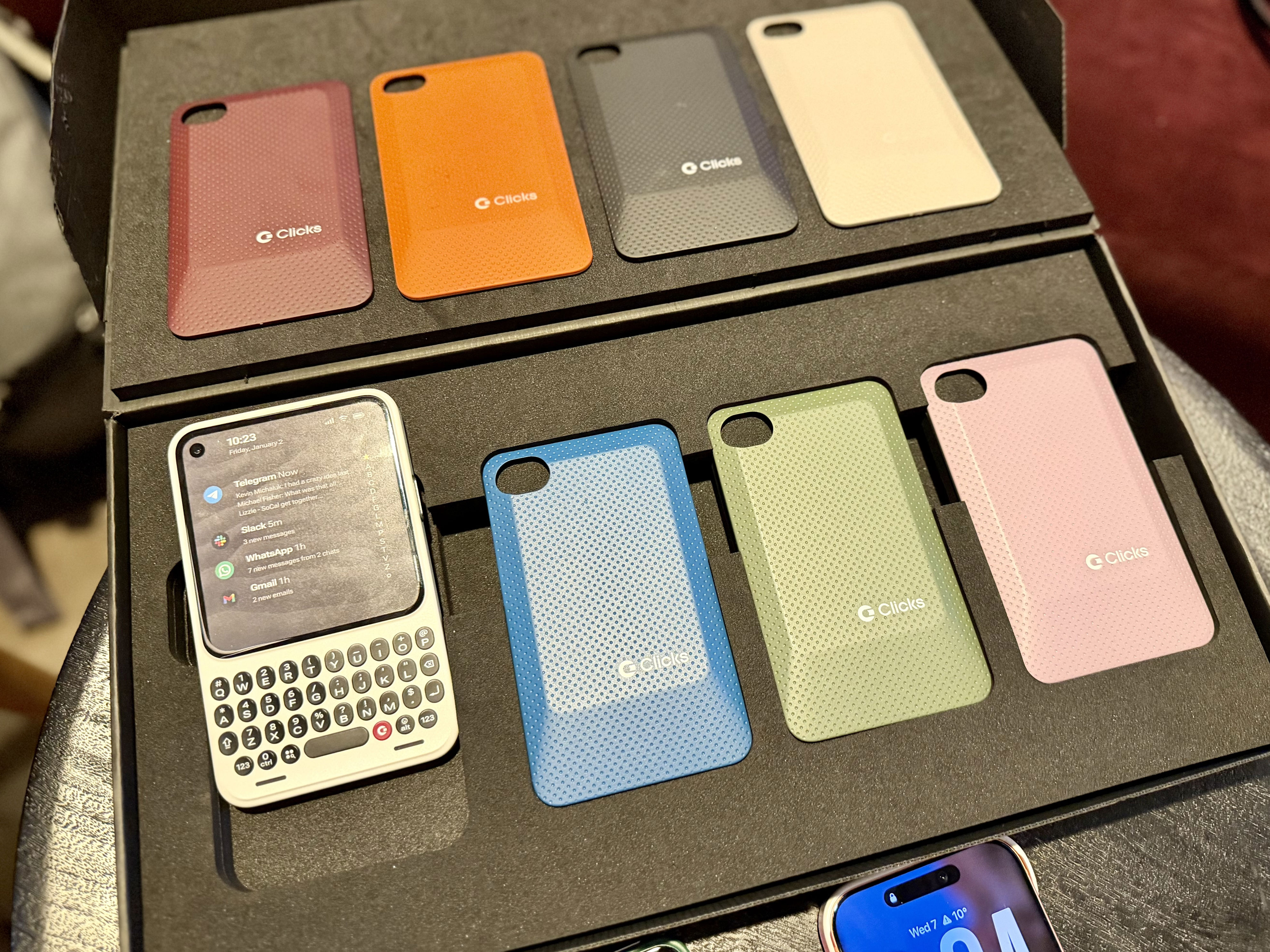 Hands on with a prototype of Clicks’ Communicator, a new BlackBerry ...