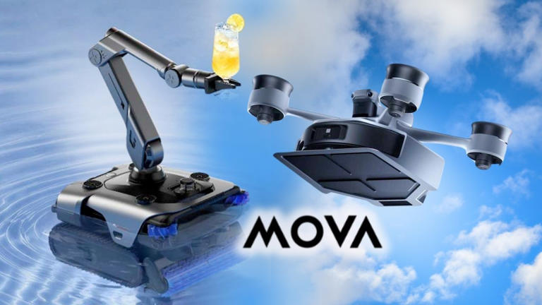 Oni dosłownie odlecieli. MOVA prezentuje odkurzacz z dronem