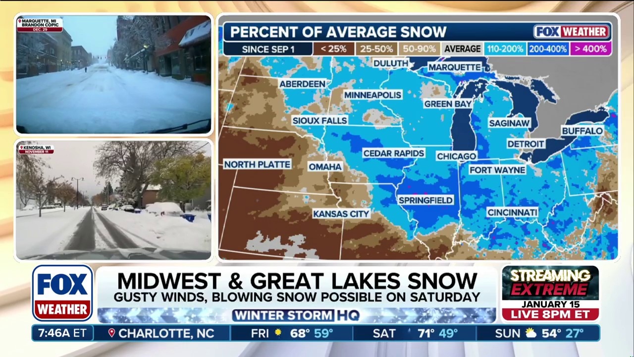 Snow targets Midwest as cross-country storm moves through