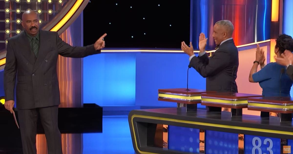 'Family Feud' host Steve Harvey disappointed as impressive answer doesn ...