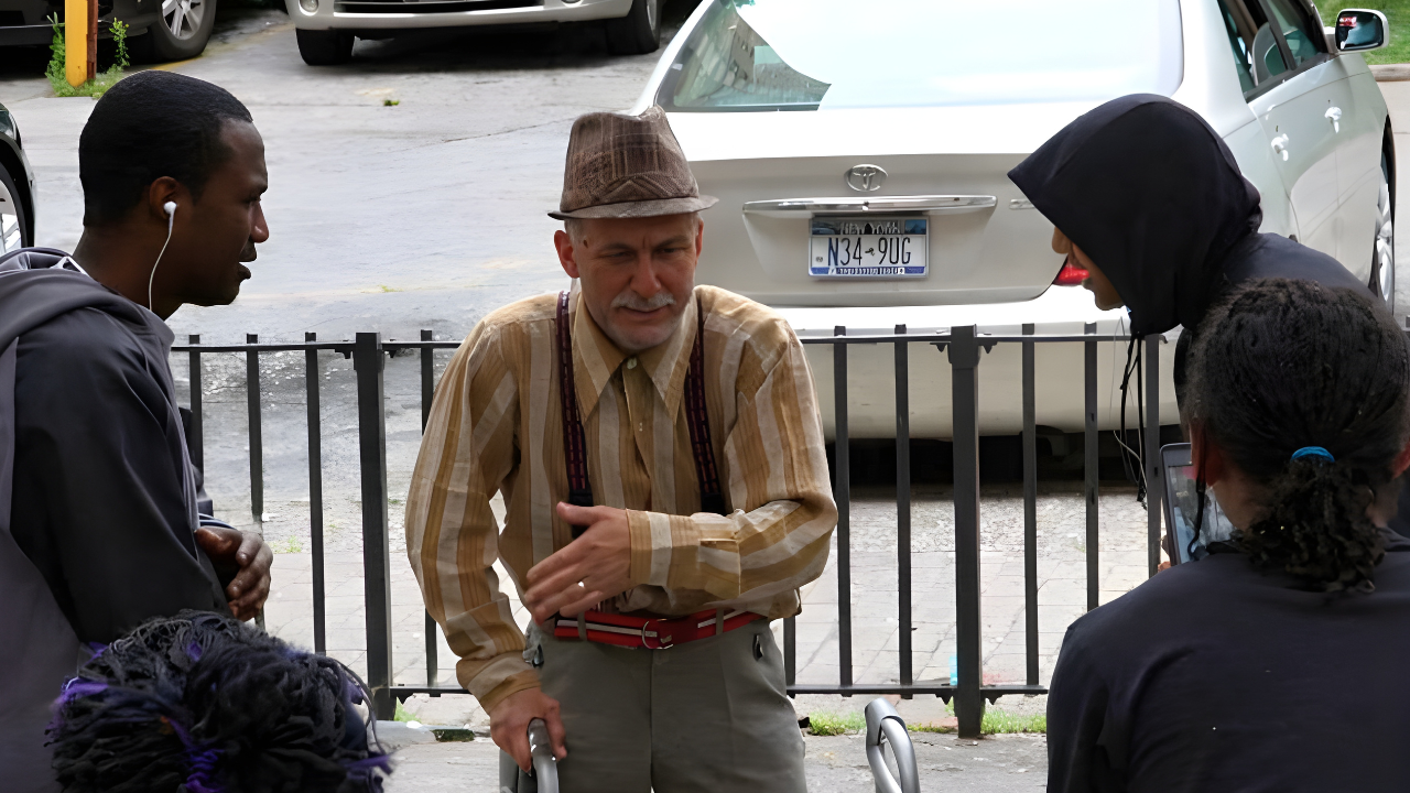 Grandpa surprises crowd with rap skills