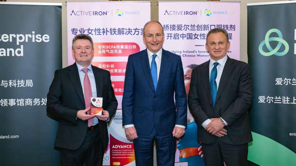 Cork’s Solvotrin Therapeutics and Nuance Pharma Partner to Launch Iron ...