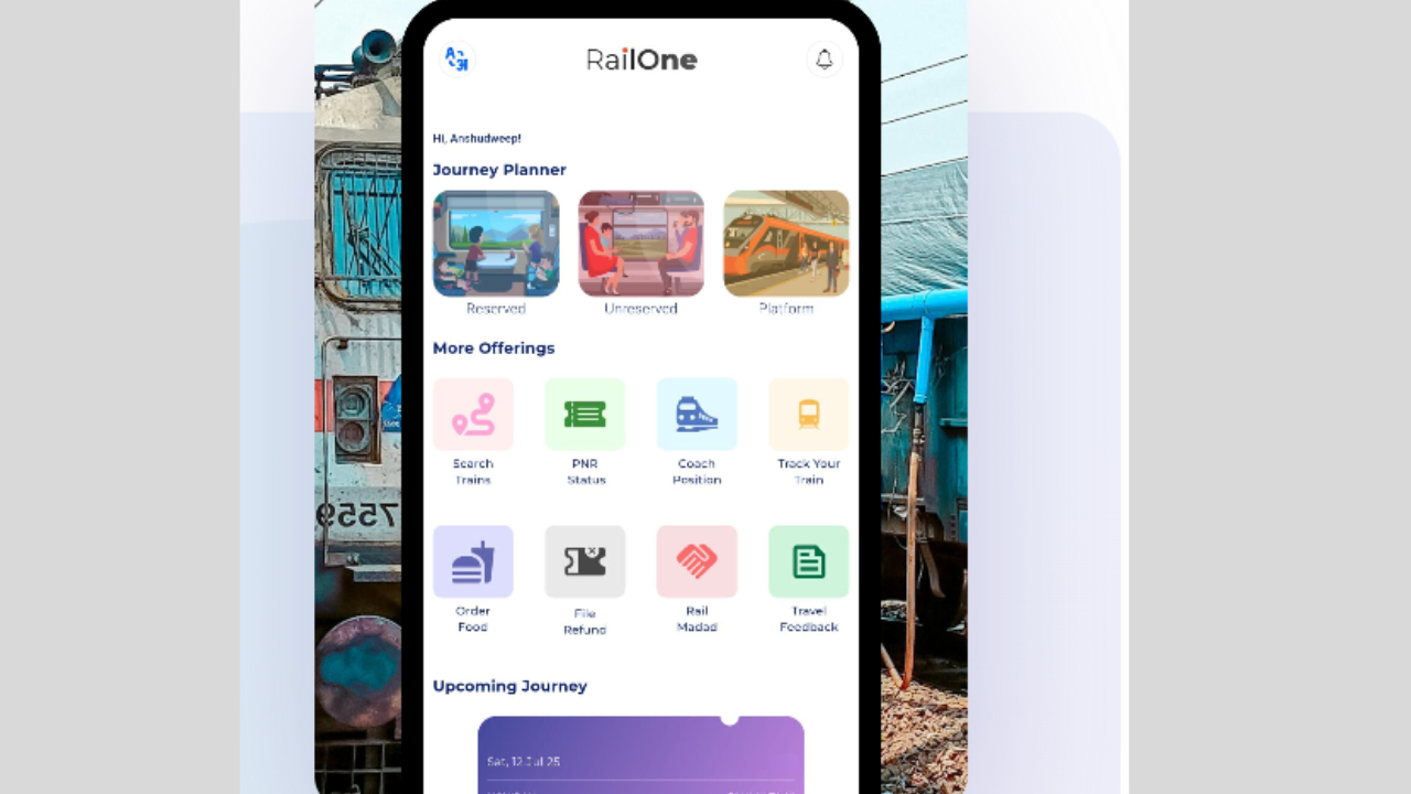 Indian Railways’ RailOne app offer: 3% discount on unreserved tickets ...