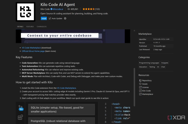 Kilo Code is the surprisingly great VS Code extension I'm surprised I ...