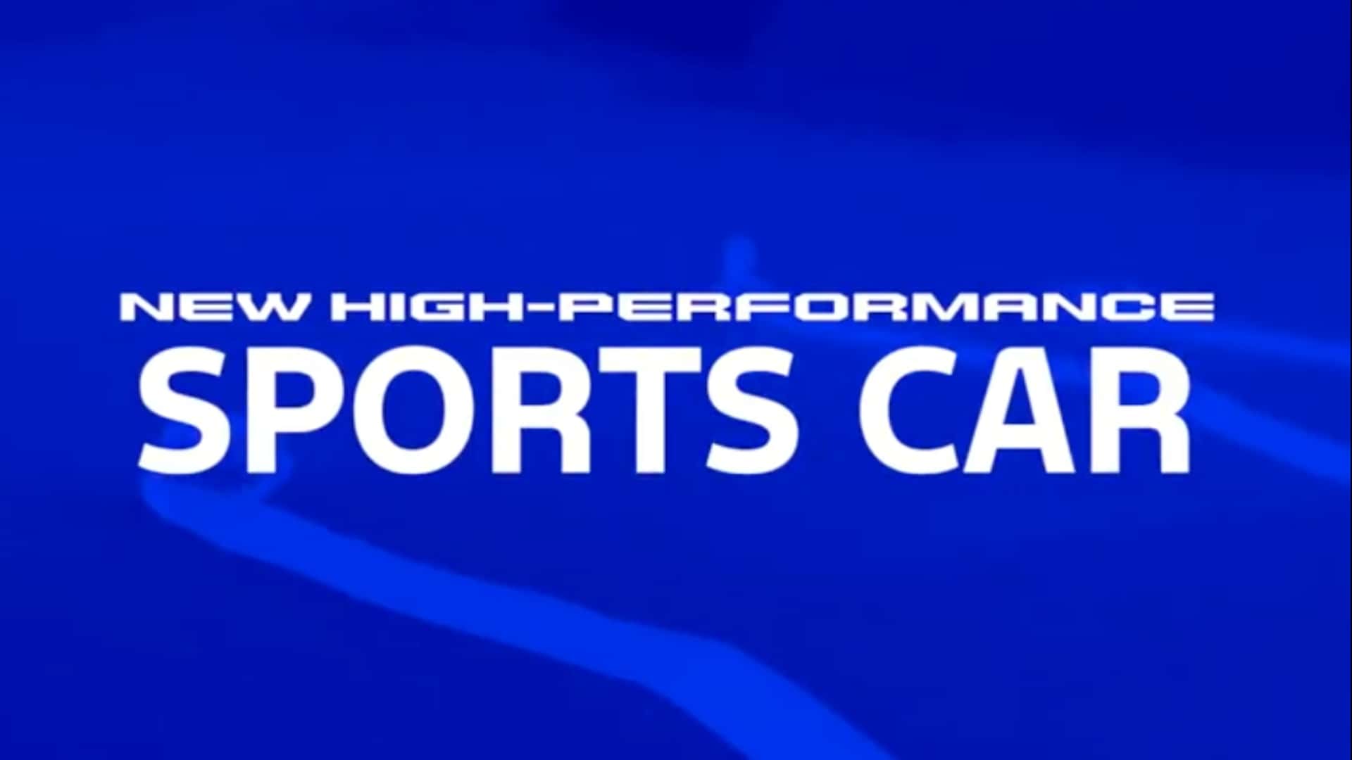 Ford's new 'high-performance sports car' debuts on January 15