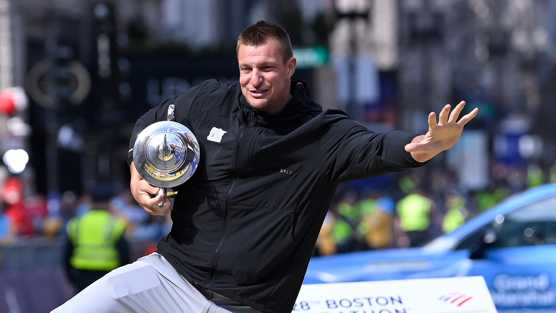 Rob Gronkowski identifies his top pick for next Ravens head coach