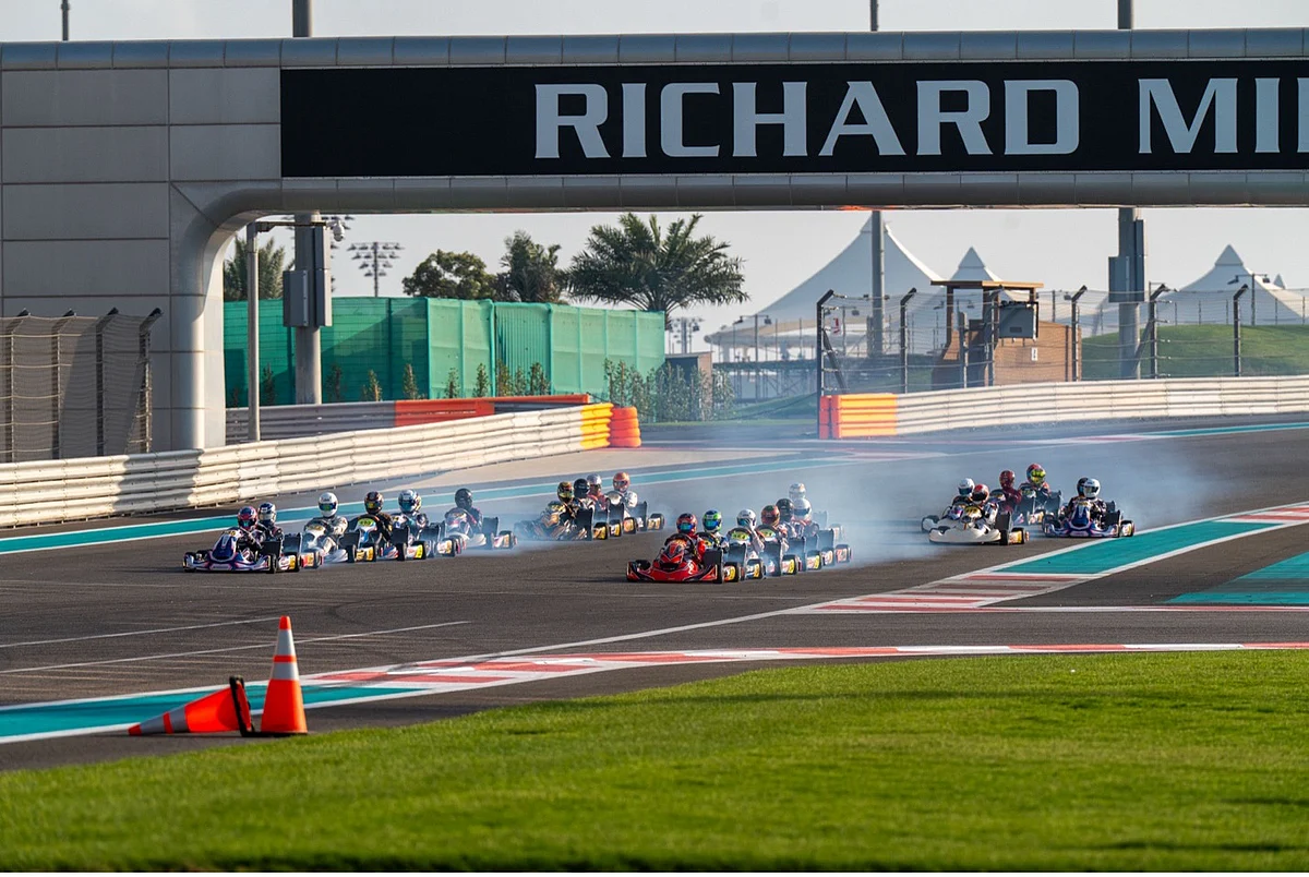 IAME UAE series delivers high-level racing at Yas Marina Circuit in ...