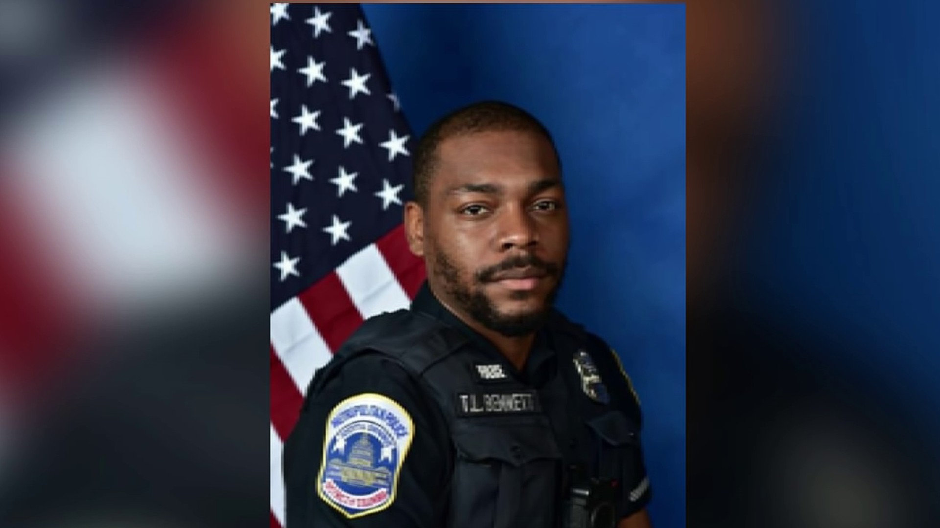 DC police officer hit while helping broken down driver on I-695 passes away