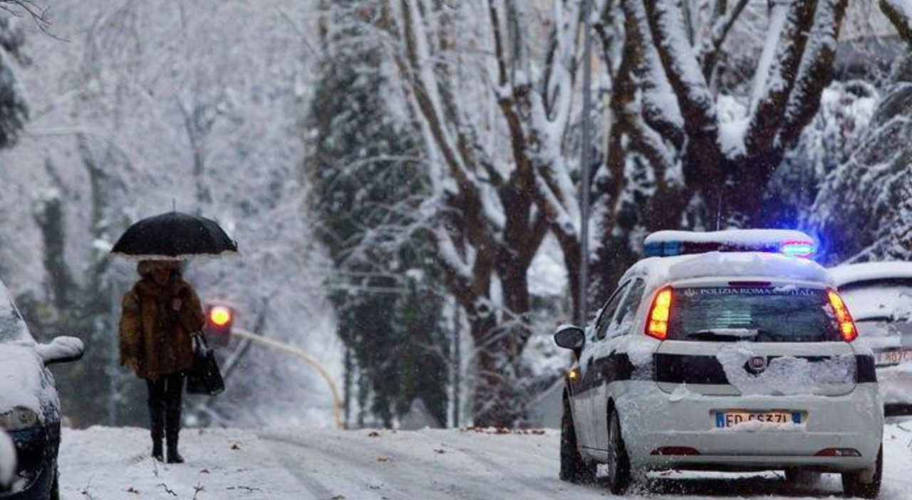 Neve a Roma, fiocchi a Nord Est: dove arriverà l'ondata di gelo ...