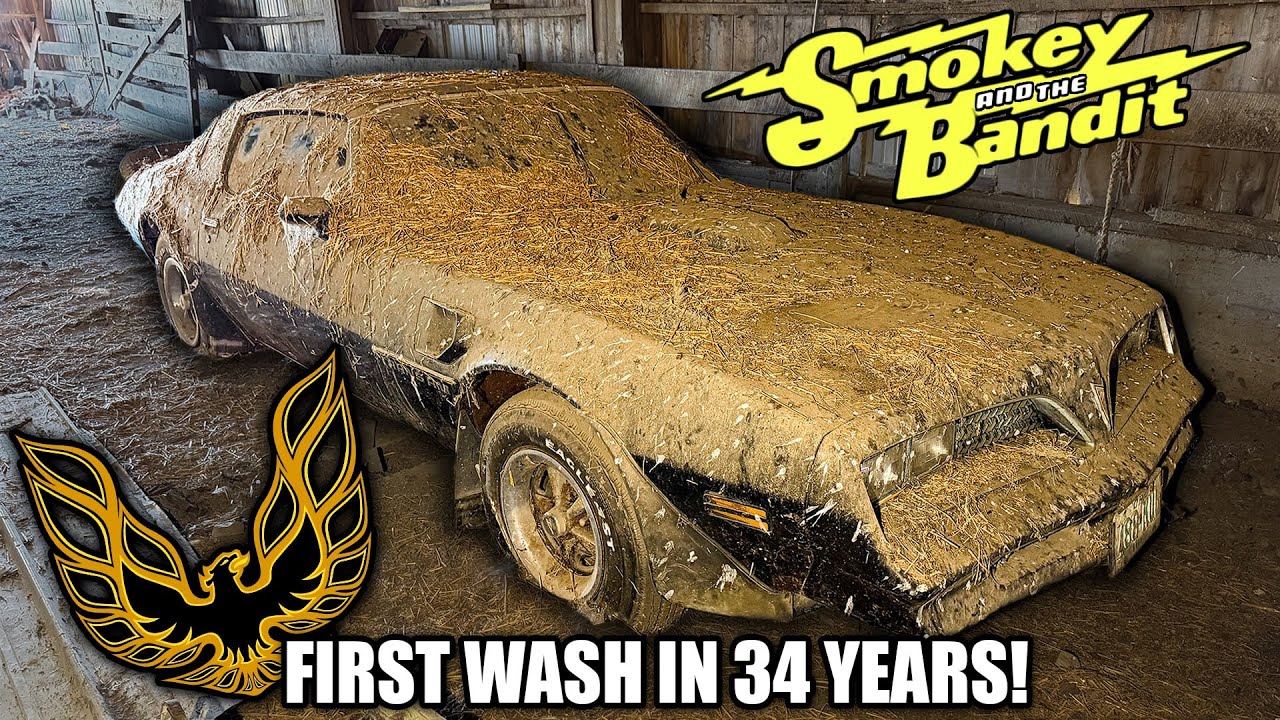 The Smokey & the Bandit Trans Am was abandoned for 30 years