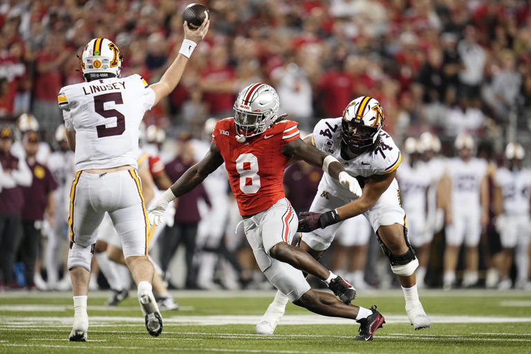 Where Ohio State's Carnell Tate, Caleb Downs project in NFL mock draft