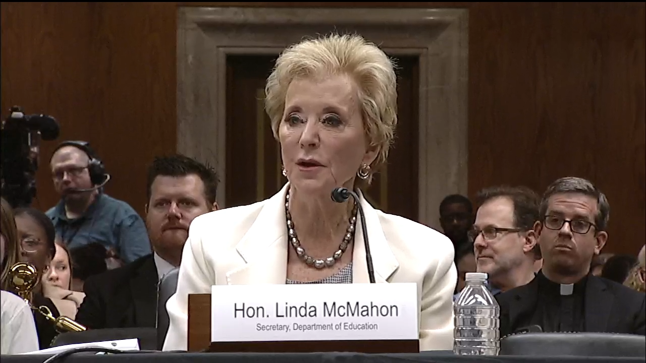 'Is my math right?': Sec. Linda McMahon, Sen. John Kennedy display the ...