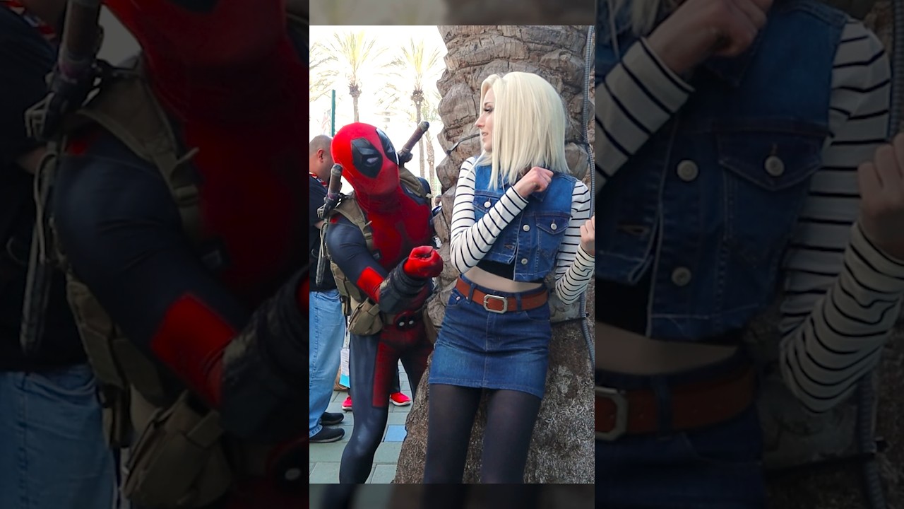 Sorry Deadpool, Android 18 is into short bald monks #deadpool #anime # ...