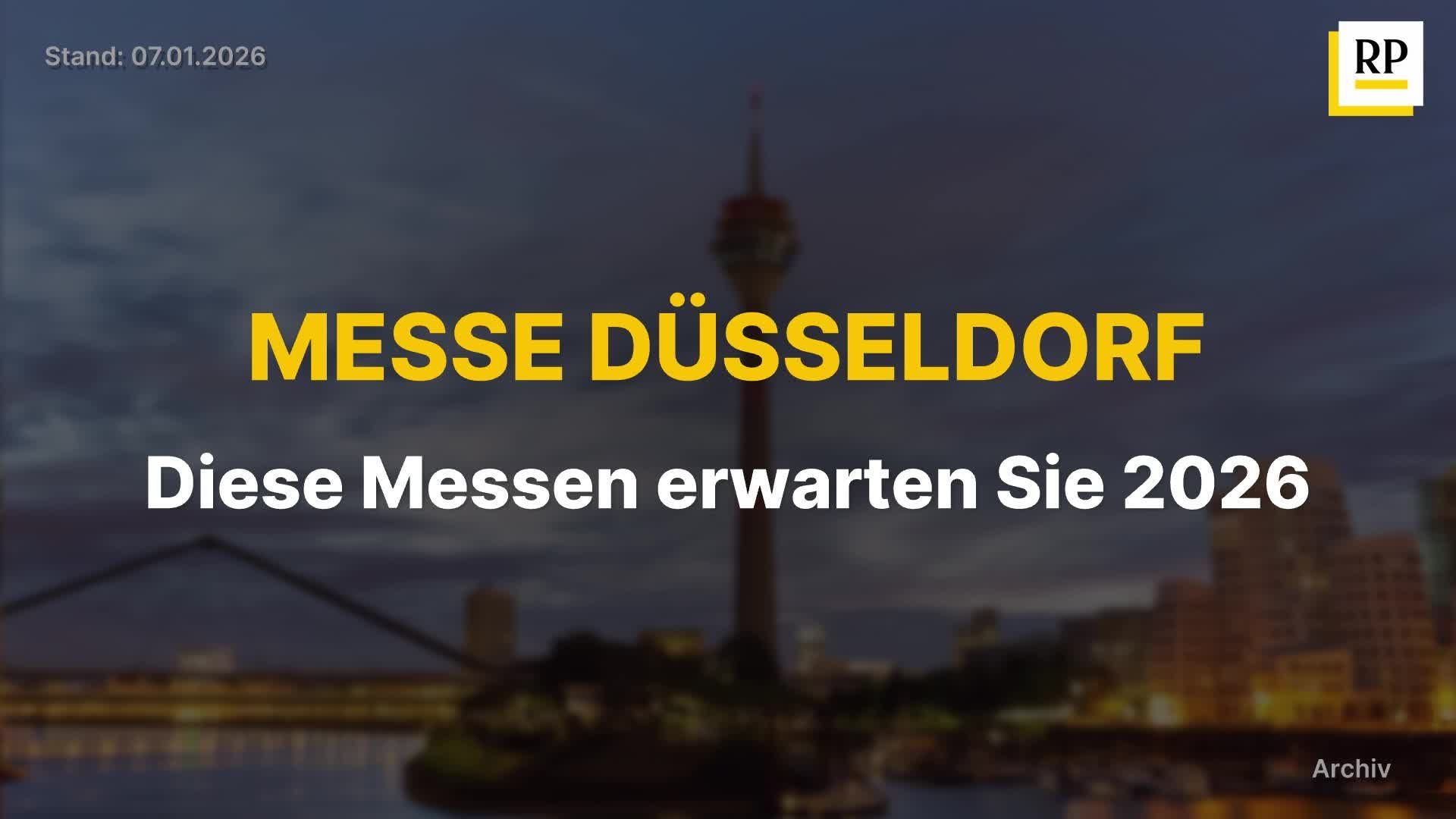 Messe Düsseldorf: Diese Messen erwarten Sie 2026