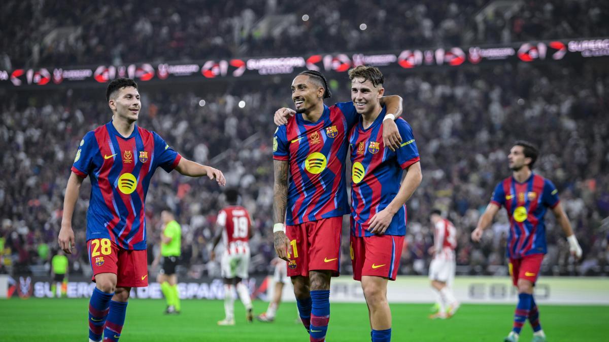 Raphinha envía otro recado a la FIFA desde la Supercopa