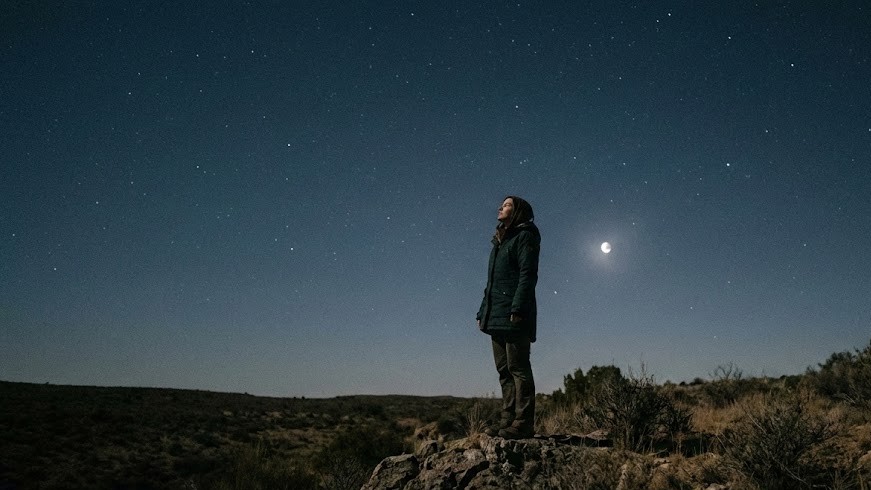 Death showed her life beyond our planet