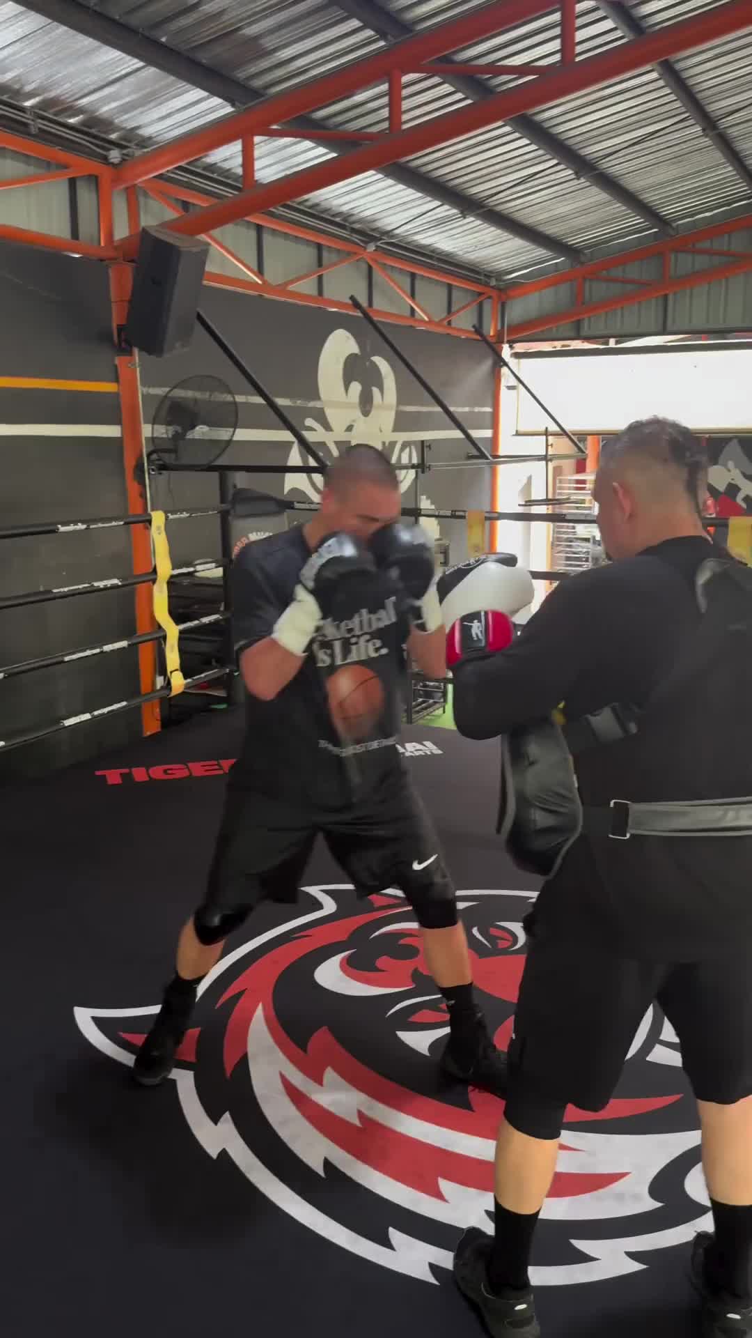 Wow, Tim Tszyu training with his father Kostya Tszyu is Vergil Ortiz in ...