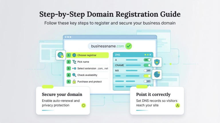 What is domain registration and how to do it?