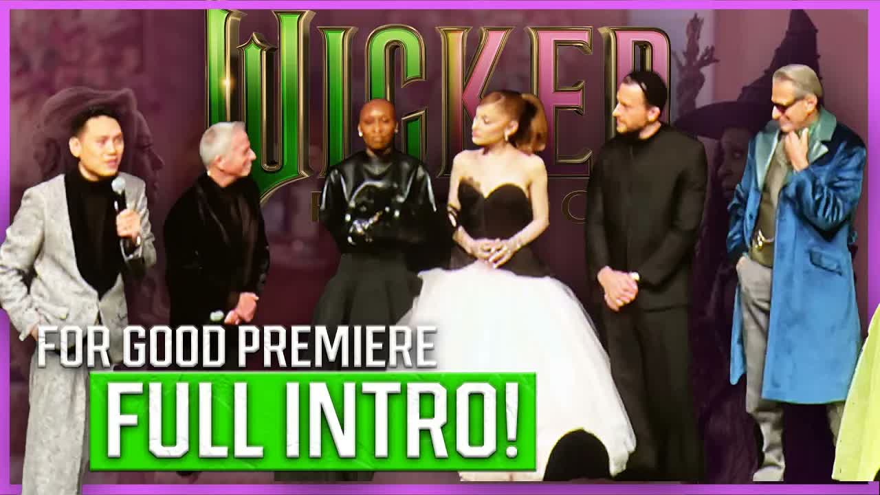 What Jon Chu had to prove at the Wicked: For Good premiere