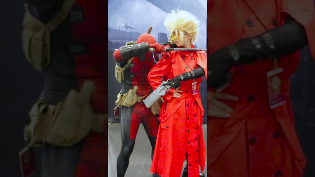 Deadpool vs Vash the Stampede becomes a Wild West showdown