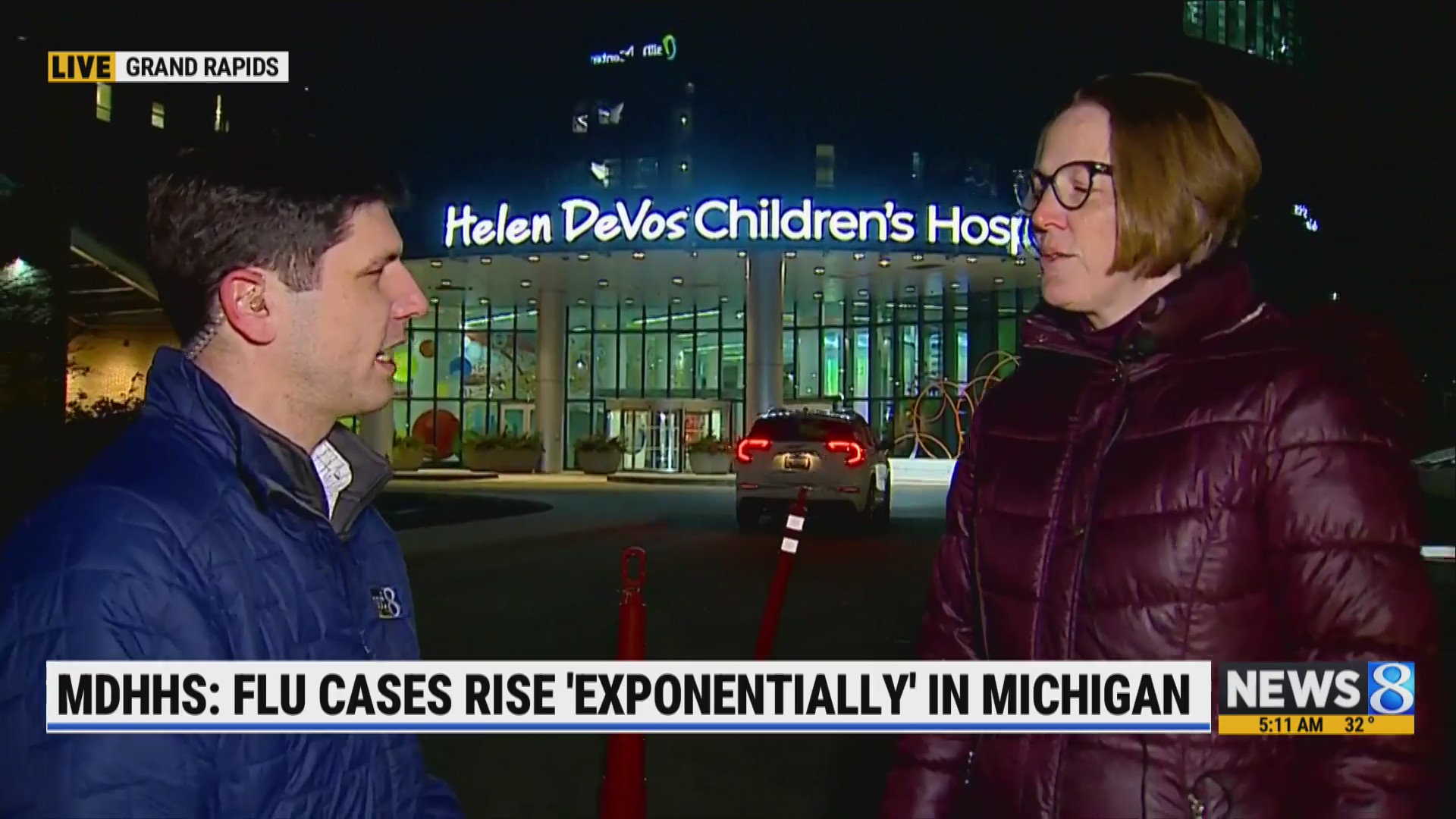 Flu cases rising in Michigan