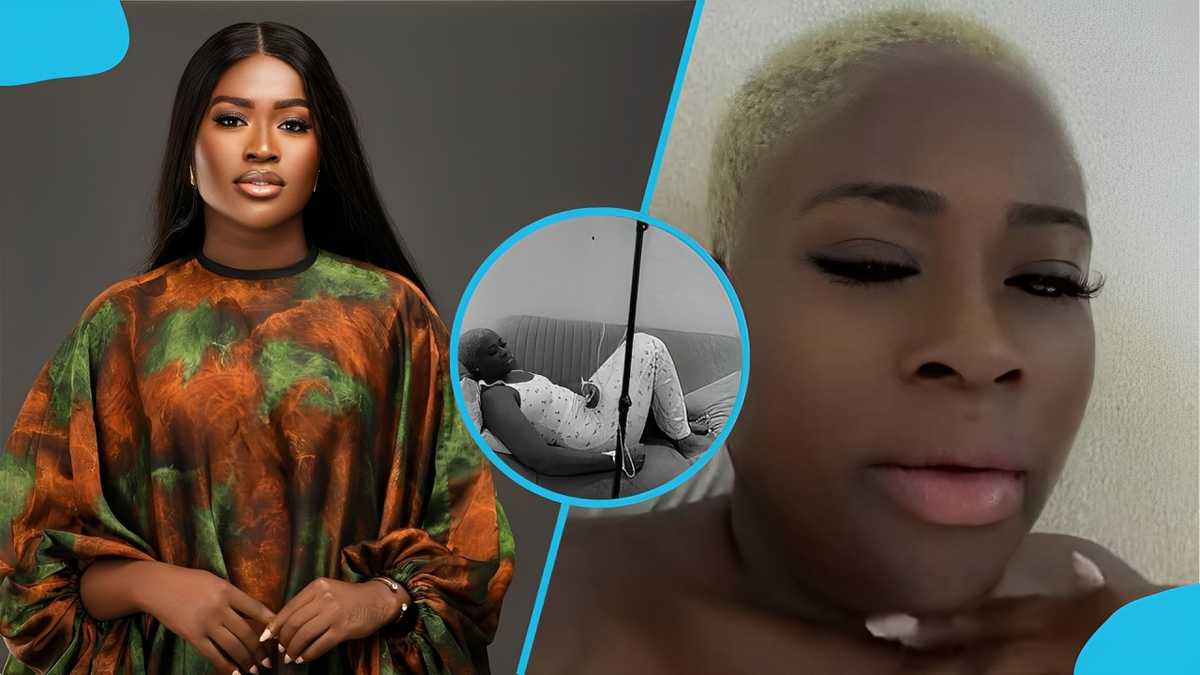 Fella Makafui cries out as she battles severe flu in video: "I am in so ...