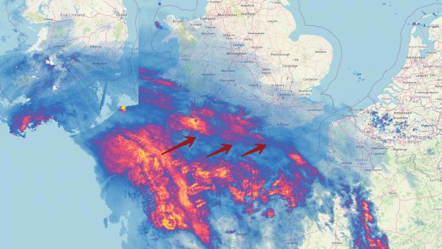 New weather warning for heavy rain and strong winds amid Storm Goretti