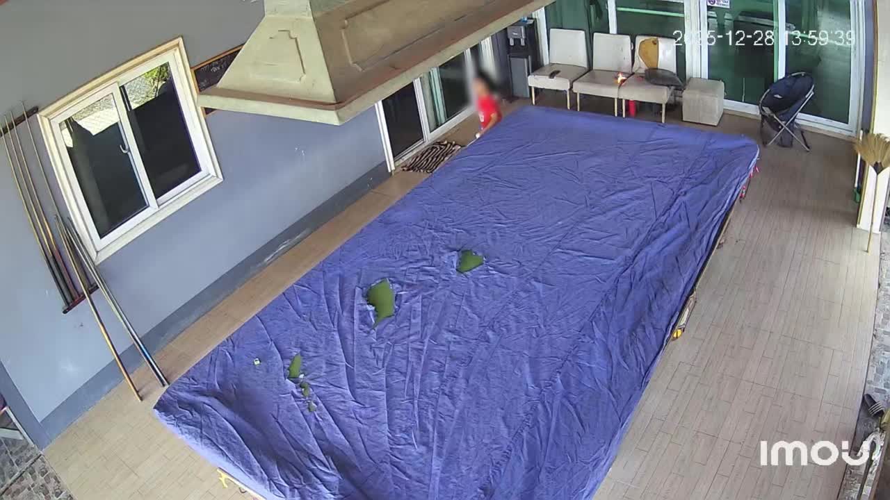 Toddler accidentally sets chair alight nearly burning down family home