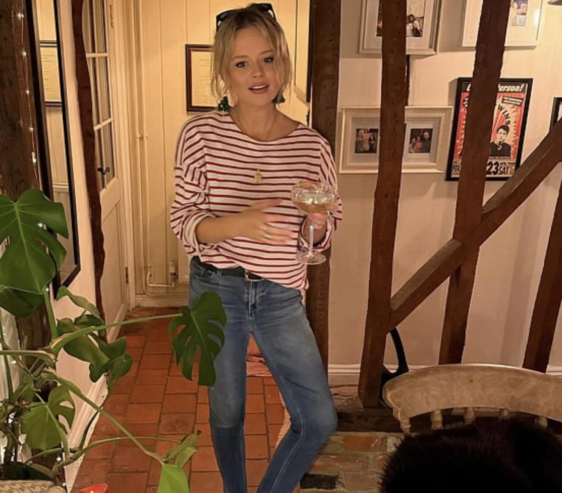 Fans rally behind Emily Atack after weight loss jab claims