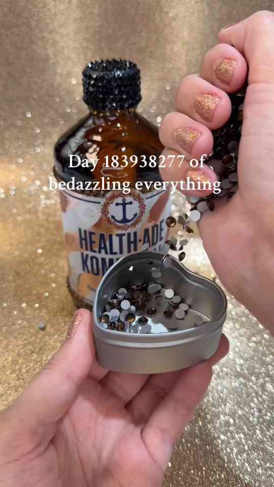 Bedazzling everything - turning everyday items into sparkle