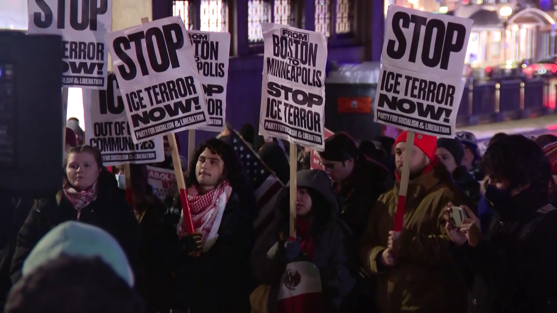 Mass. leaders condemn ICE after Minneapolis shooting; protesters gather ...