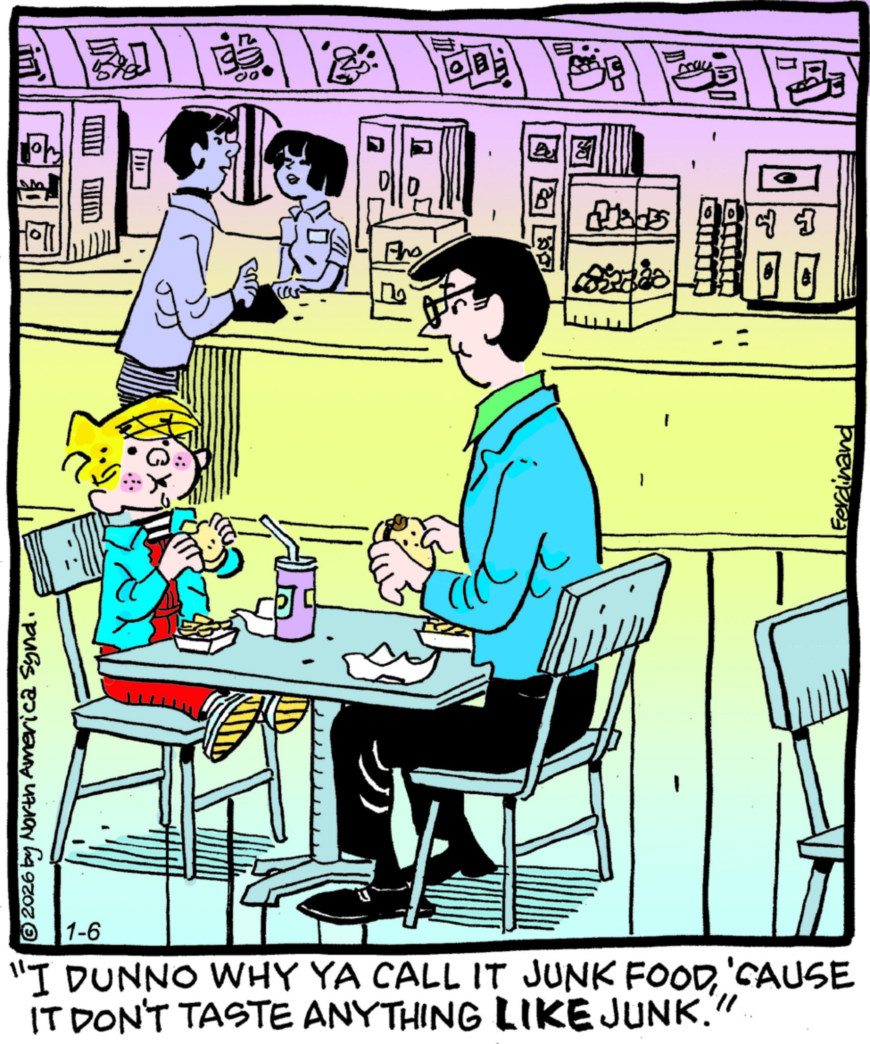 Dennis the Menace by H Ketcham, M Hamilton & R Ferdinand